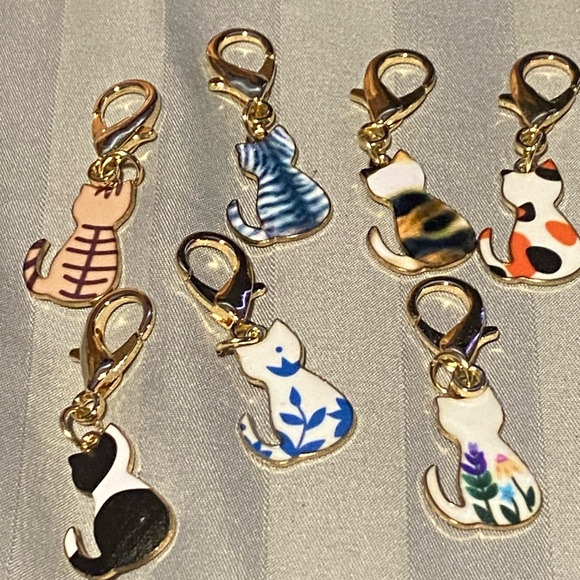 Cat | Gold Cat Charm 1 | Poshmark